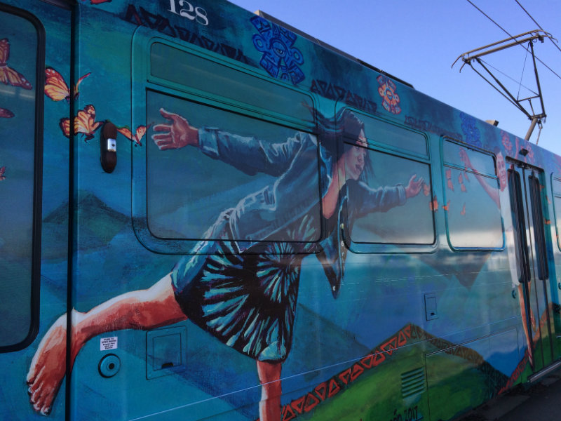 Sacramento Regional Transit Debuts New Light Rail Art Cars - capradio.org