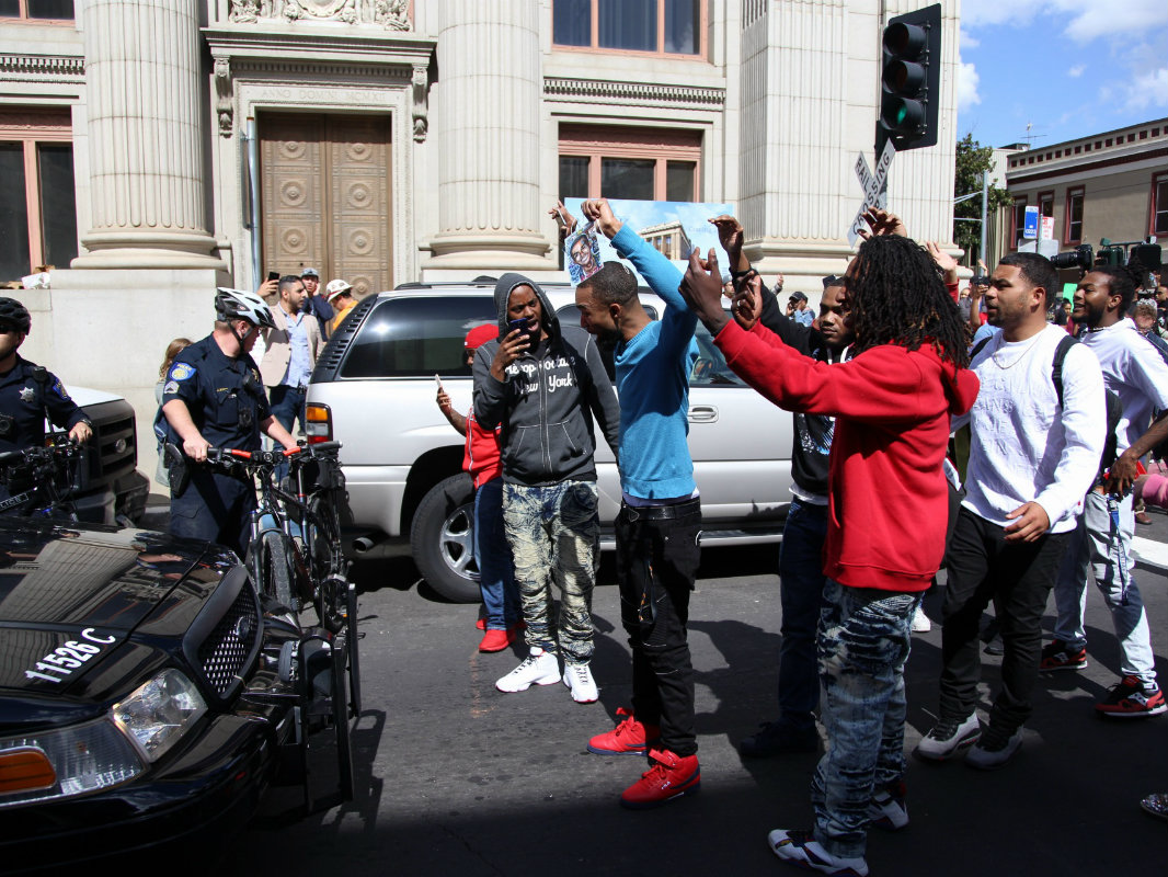 Demonstrators Take To Streets Of Downtown, South Sacramento For Second ...