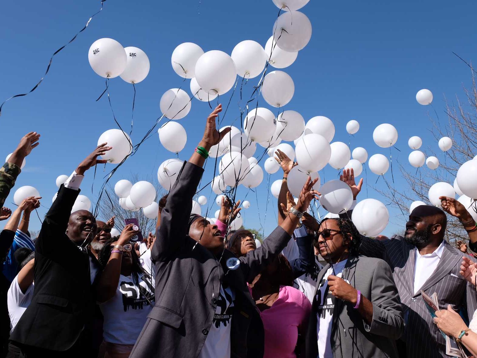 Family, Neighborhood Residents Remember Stephon Clark As Rev. Al ...
