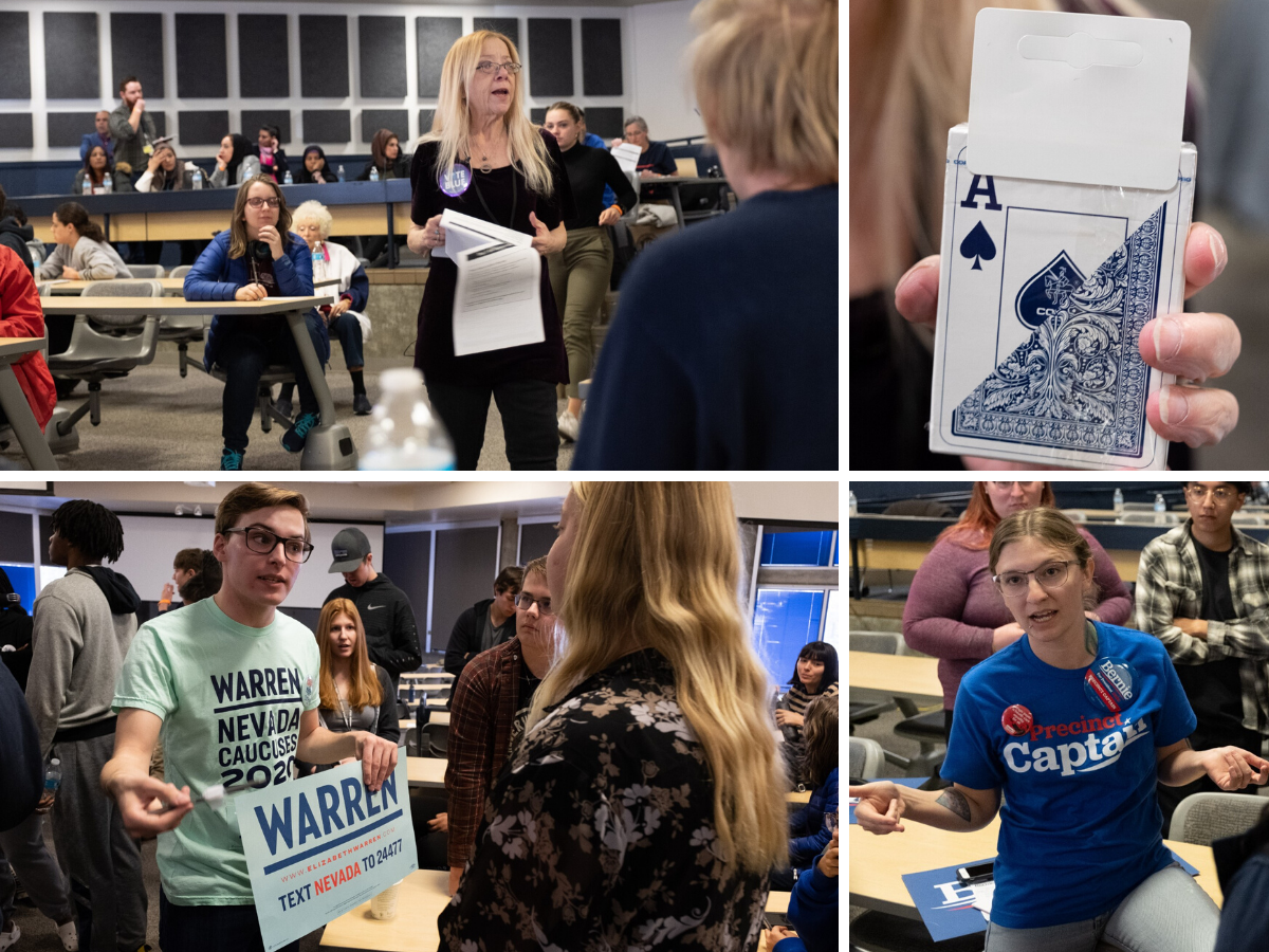 Take A Look: Reno Democrats Turn Out For 2020 Nevada Caucuses