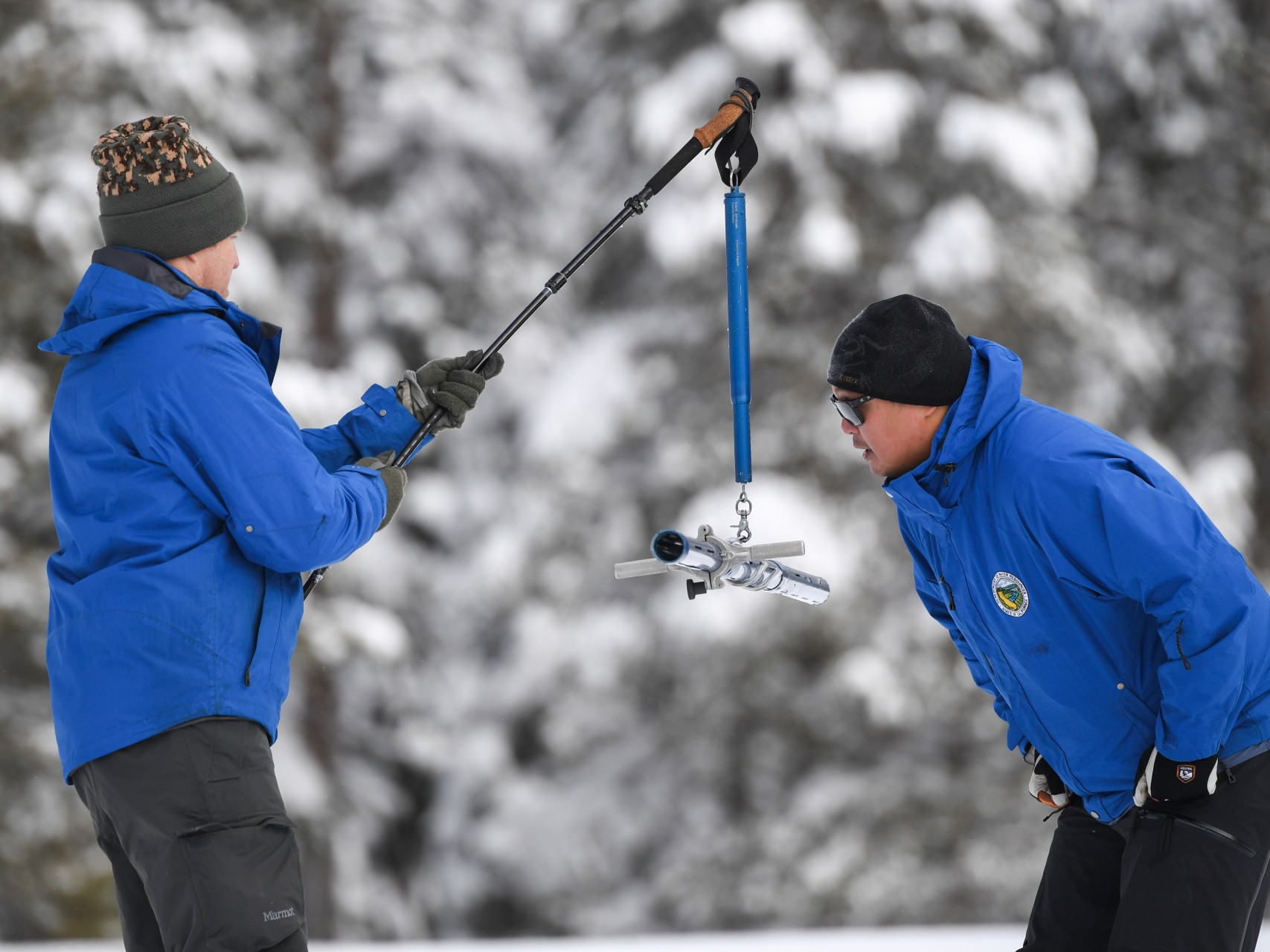California snowpack levels soar after back-to-back atmospheric rivers