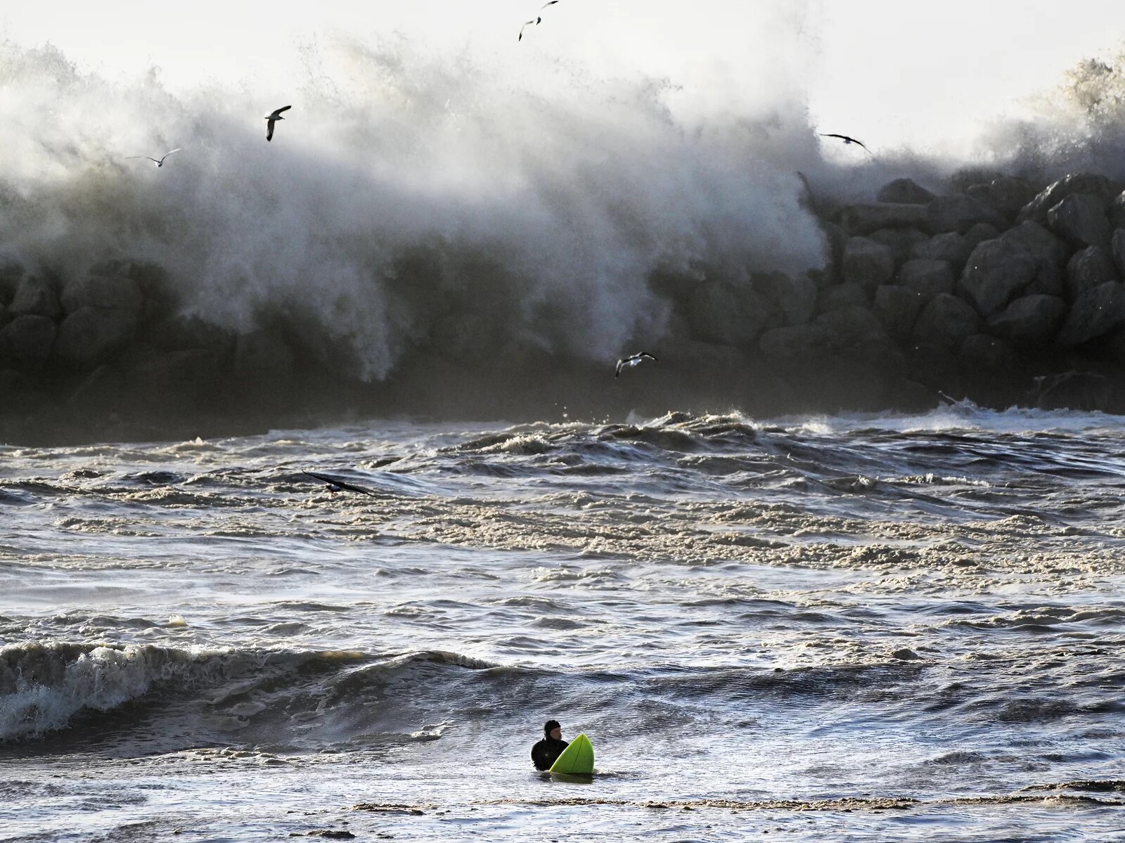 Surf's up! Wave heights increase on California's coast as climate warms