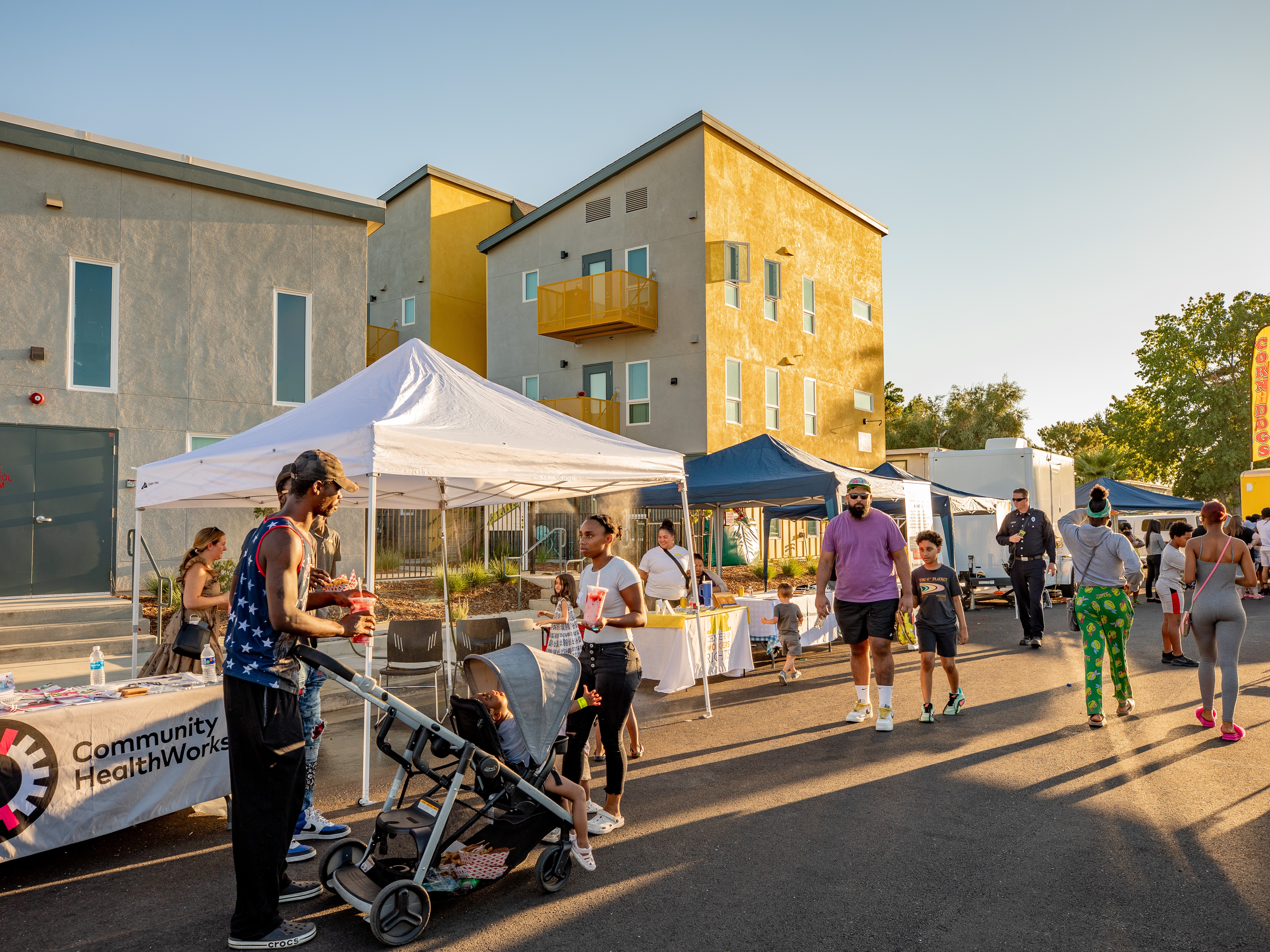 Officials and residents celebrate full occupancy of Cornerstone ...
