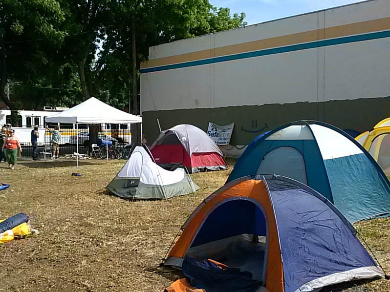 Homeless Campout and Festival Starts Today - capradio.org