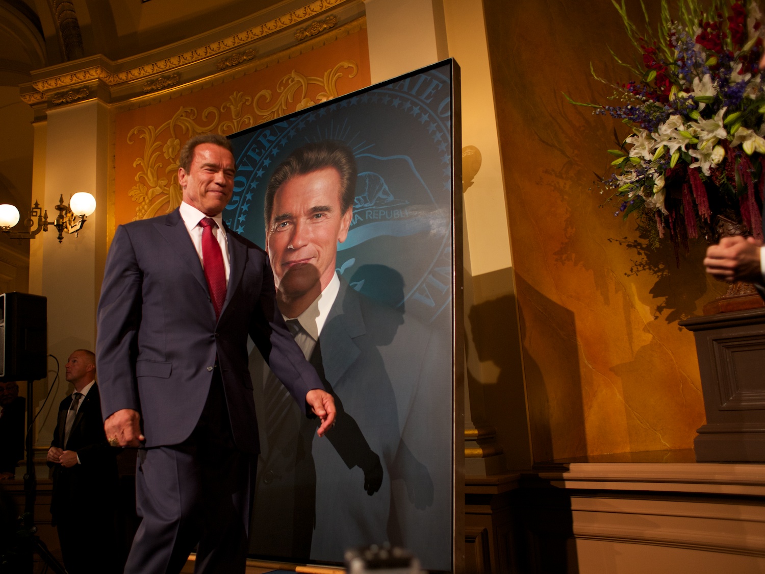 Official Schwarzenegger Portrait Unveiled - capradio.org
