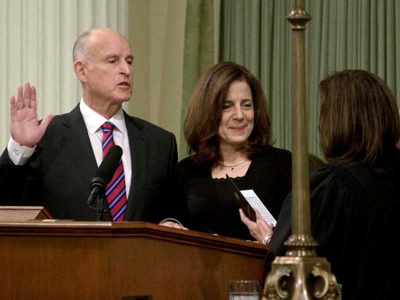 Anne Gust Brown Jerry Brown Timeline: Four Term California Governor's
