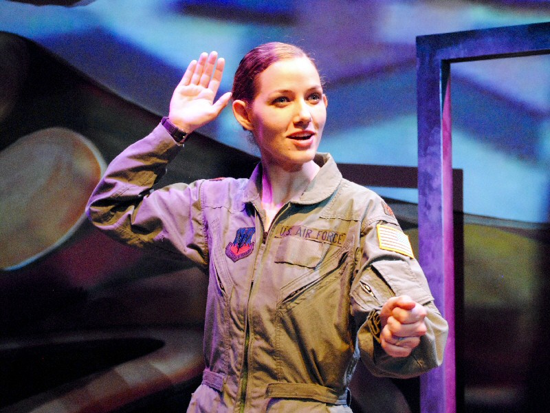 Alicia Hunt Impresses In 'Grounded,' One-Woman Show At B Street Theatre ...