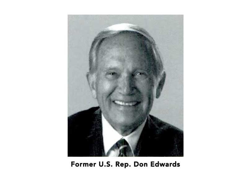 US Rep. Don Edwards, Civil Rights Champion, Dies At 100 - capradio.org