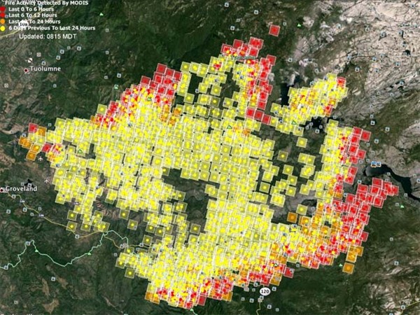 Rim Fire - Monday Update: Fire Grows Beyond 160,000 Acres, Evacuation ...