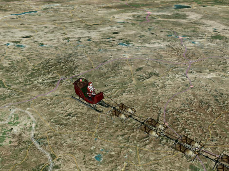 Military Tracks Storybook Flight Of St. Nick For 60th Year - capradio.org