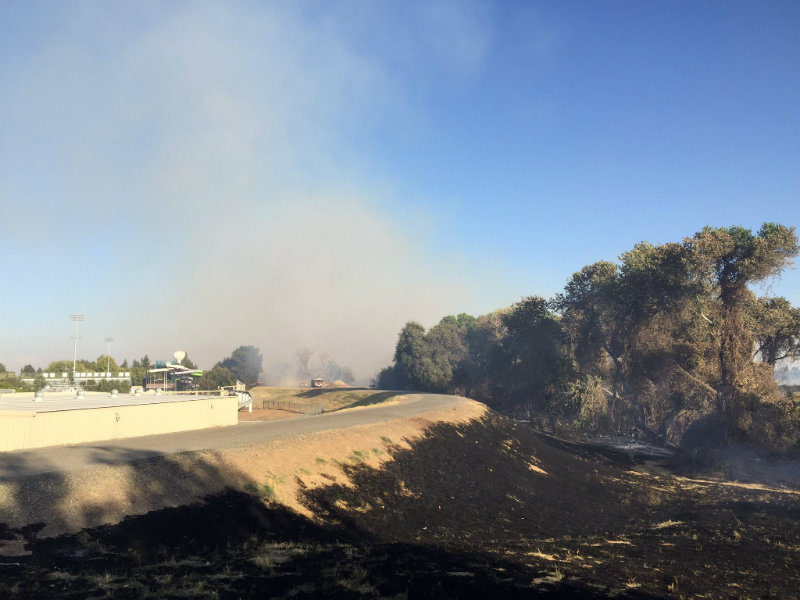 173-Acre American River Parkway Grass Fire Caused By Unknown Human ...