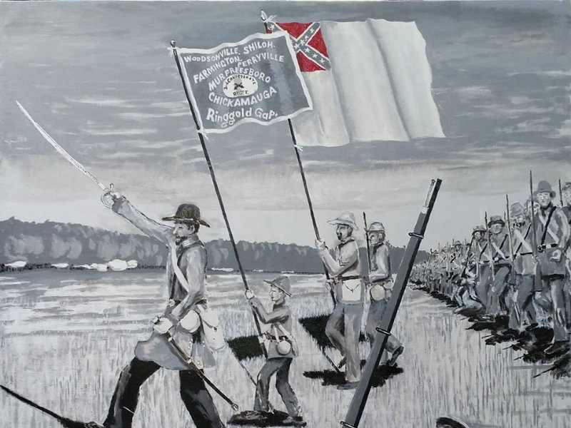 Irish Confederate Flag Irish Confederate Song: Kelly's Irish Brigade