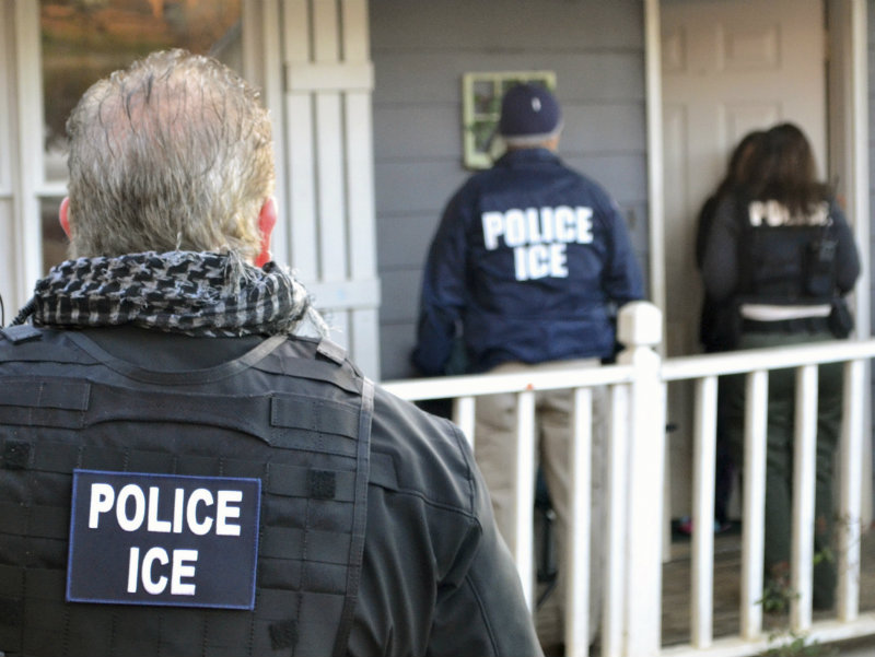 ICE Arrests 500 Undocumented Immigrants In "Safe City" Raids - capradio.org